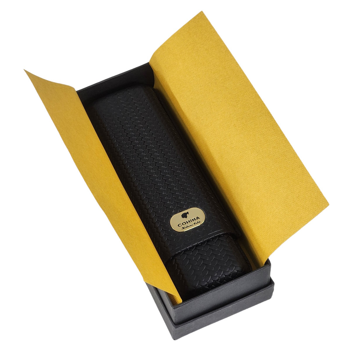Habana Cuba | Cohiba Purera de Piel - Adjustable Black Leather Cigar C ...